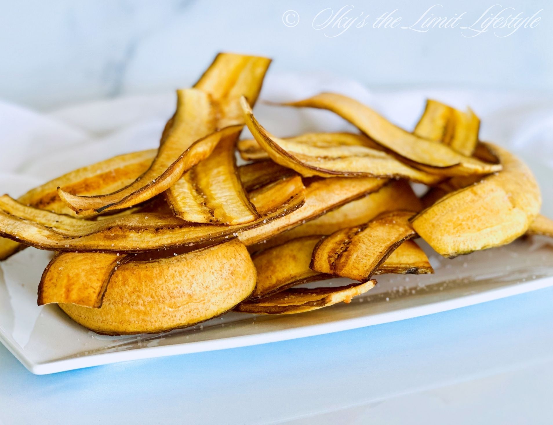 Crispy Plantain Chips - SKY’s the Limit Lifestyle